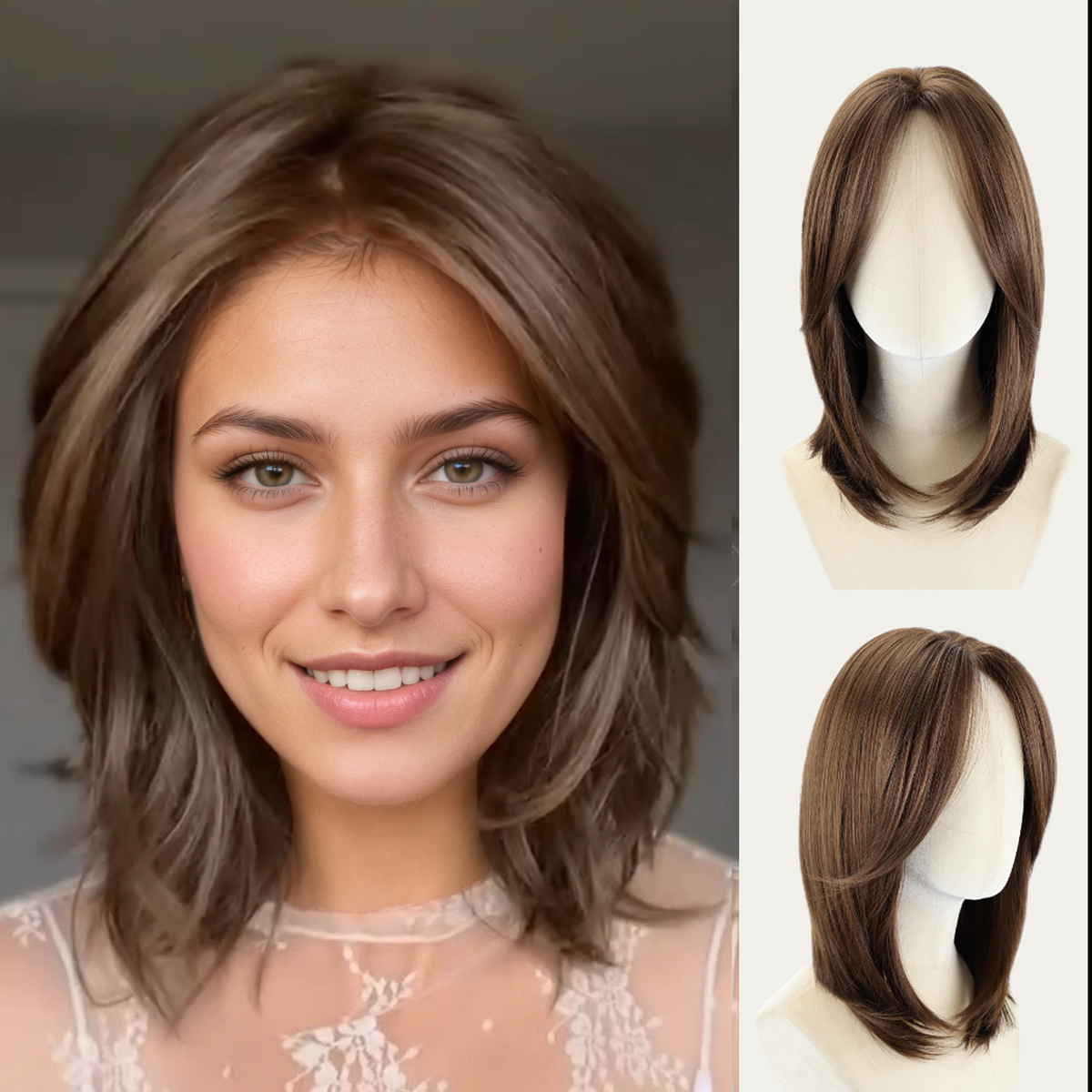Edith- Wigyy Mono-Front Daily Use Multi-style Elegant Wig