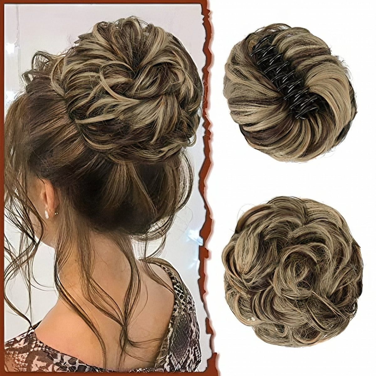 Claw Clip Messy Bun Hair Piece – Wigyy