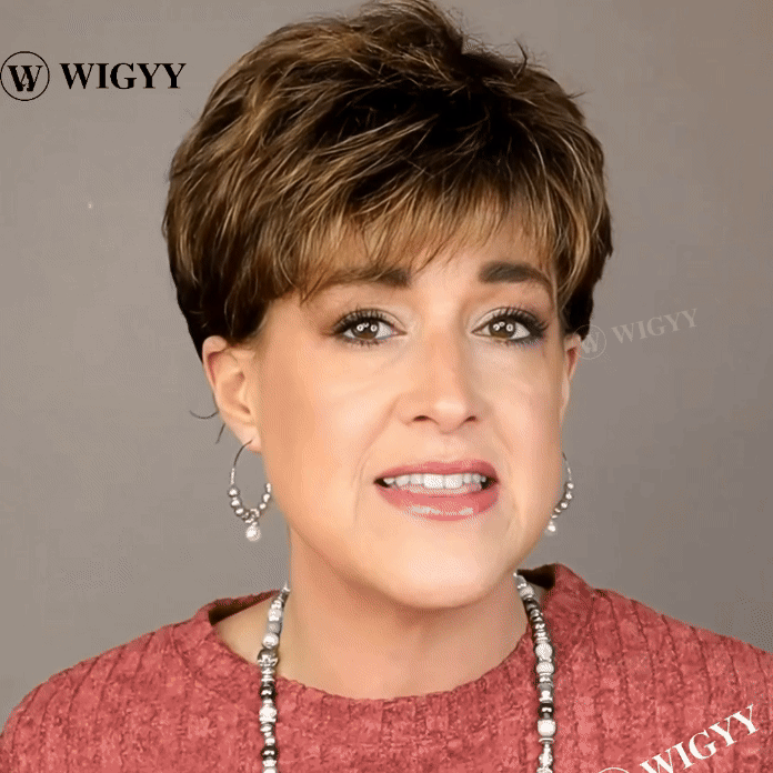 Gertrude - Wigyy Daily Use Pixel Cut Elegant Wig